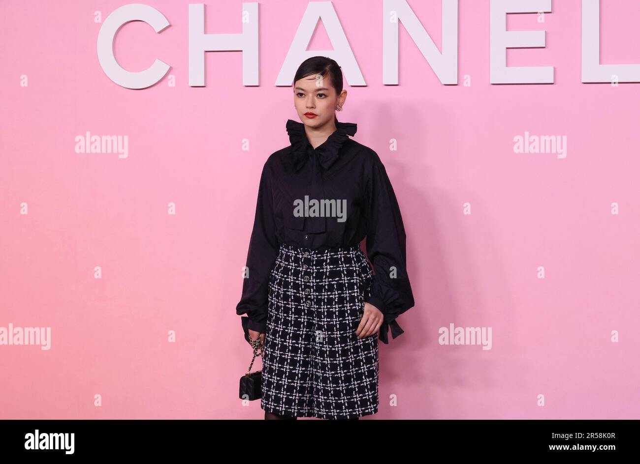 Tokyo Japan 1st June 2023 Japanese Actress Natsuko Poses For A