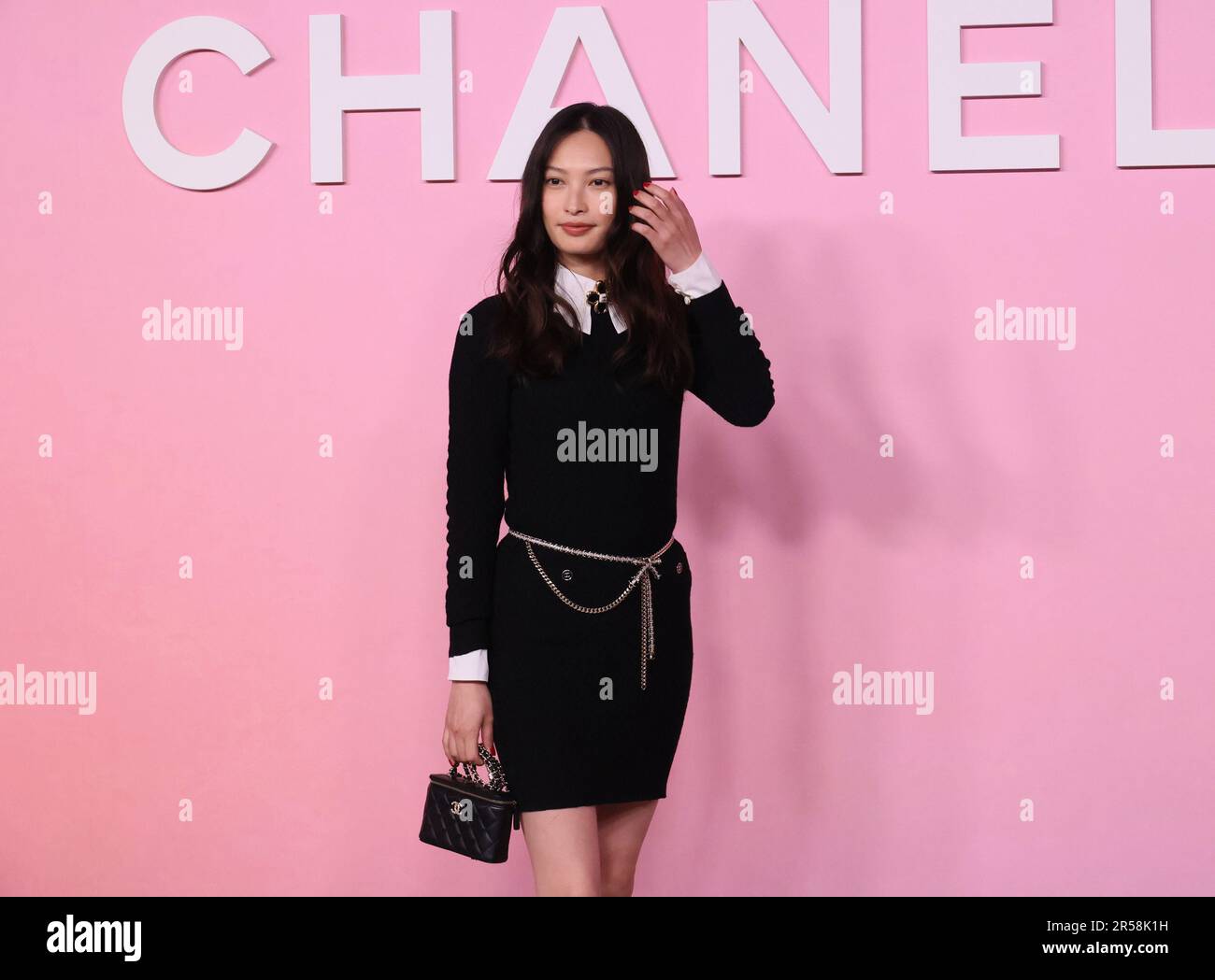 Tokyo, Japan. 1st June, 2023. Japanese model Aya Omasa poses for a ...