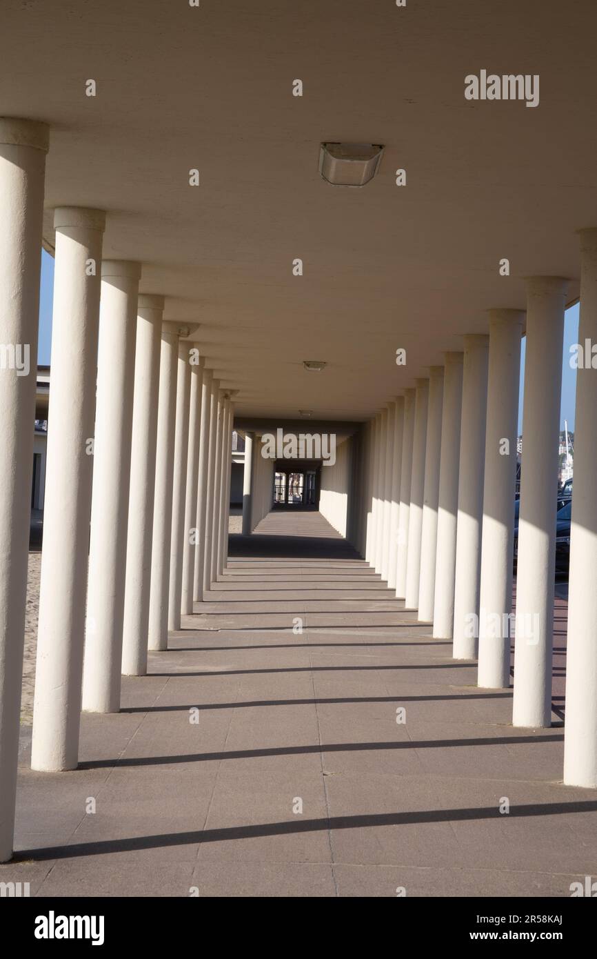 The Art Deco style roman baths - Pompeian baths - Deauville Normandy UK ...