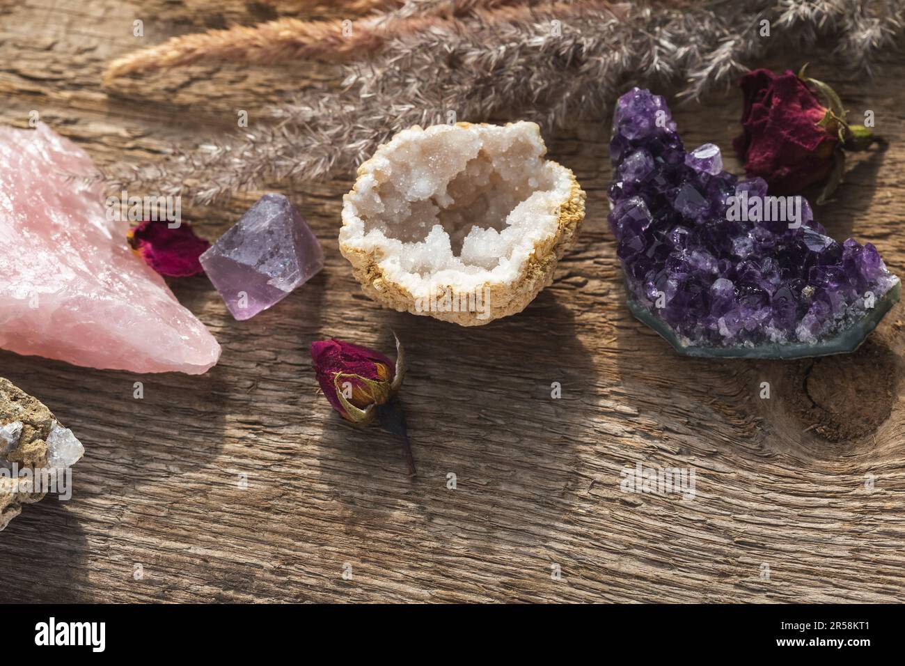 Alternative crystal healing concept. Healing Stones for Wicca ...