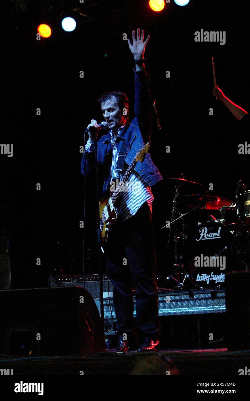 Sean Kelly of the Models performing at the Homebake music festival. The ...