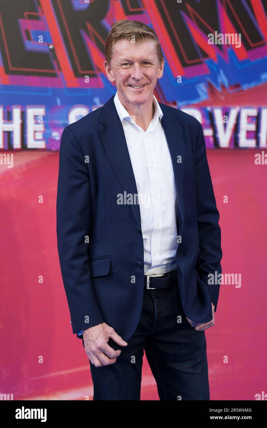 Sir Tim Peake poses for photographers upon arrival for the Gala ...