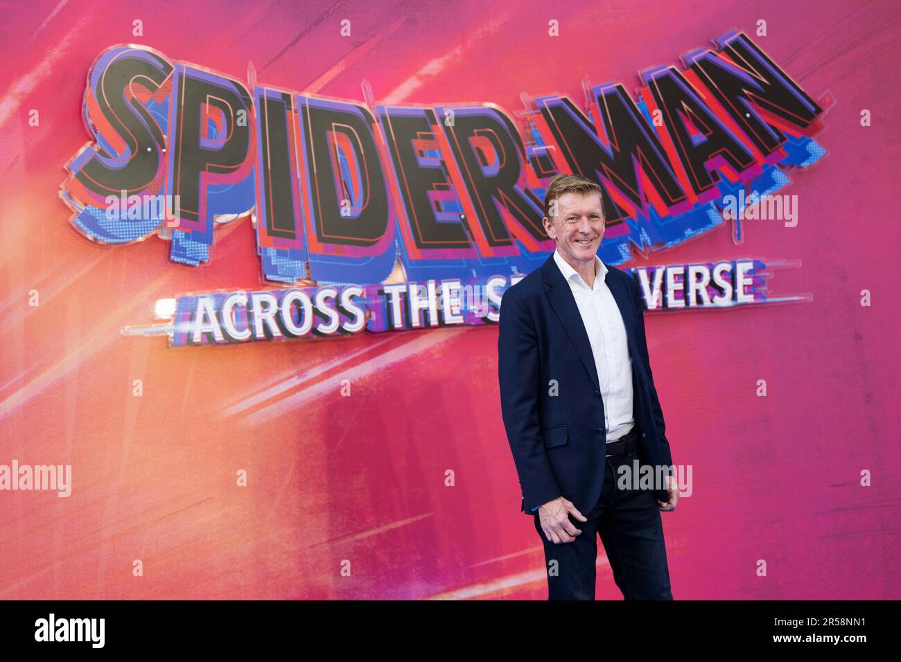 Sir Tim Peake poses for photographers upon arrival for the Gala ...