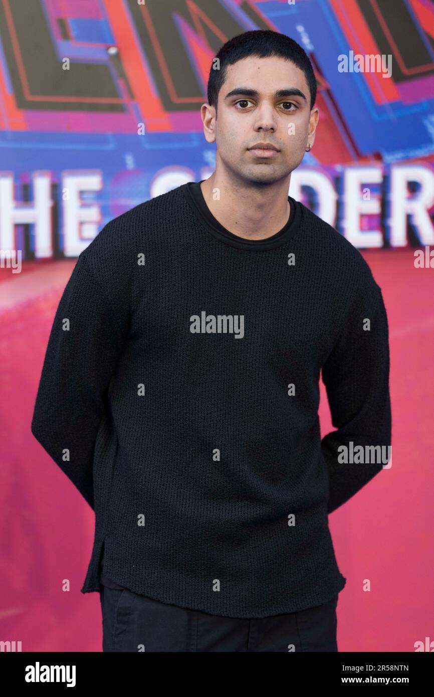 Rish Shah poses for photographers upon arrival for the Gala Screening ...