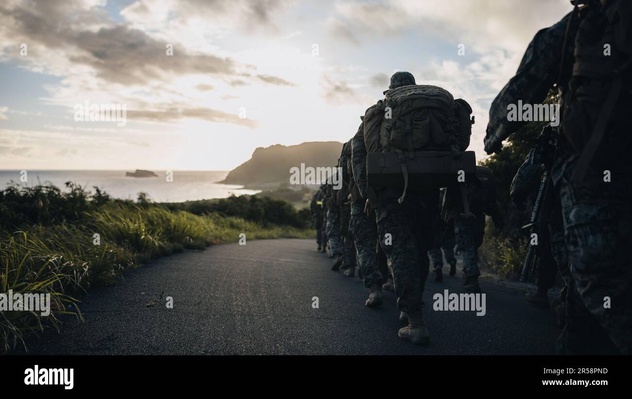 U.S. Marines with 3d Marine Littoral Regiment, 3d Marine Division ...