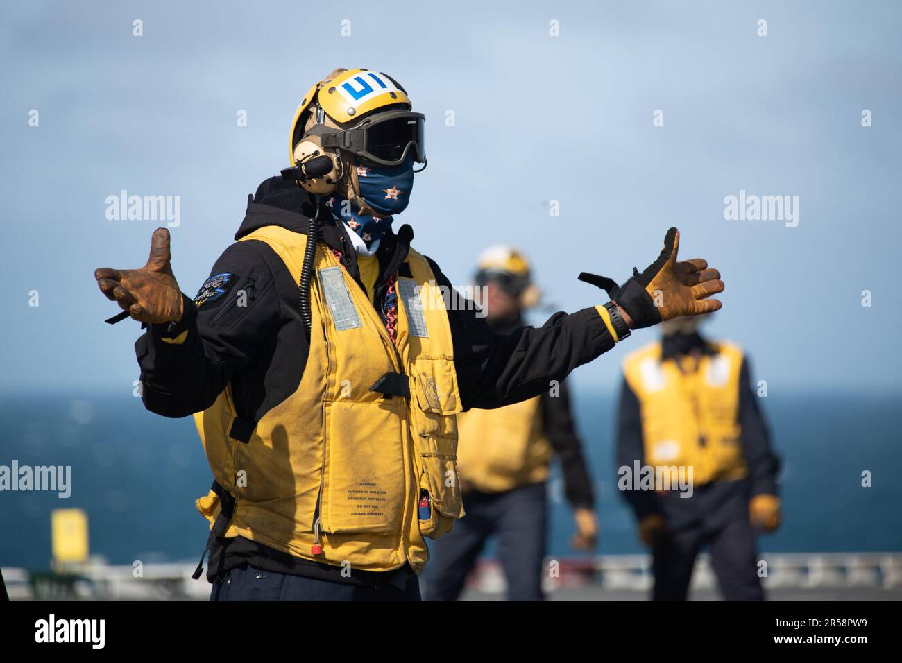 Aviation Boatswain's Mate (Handling) 1st Class Alex Williams, from ...