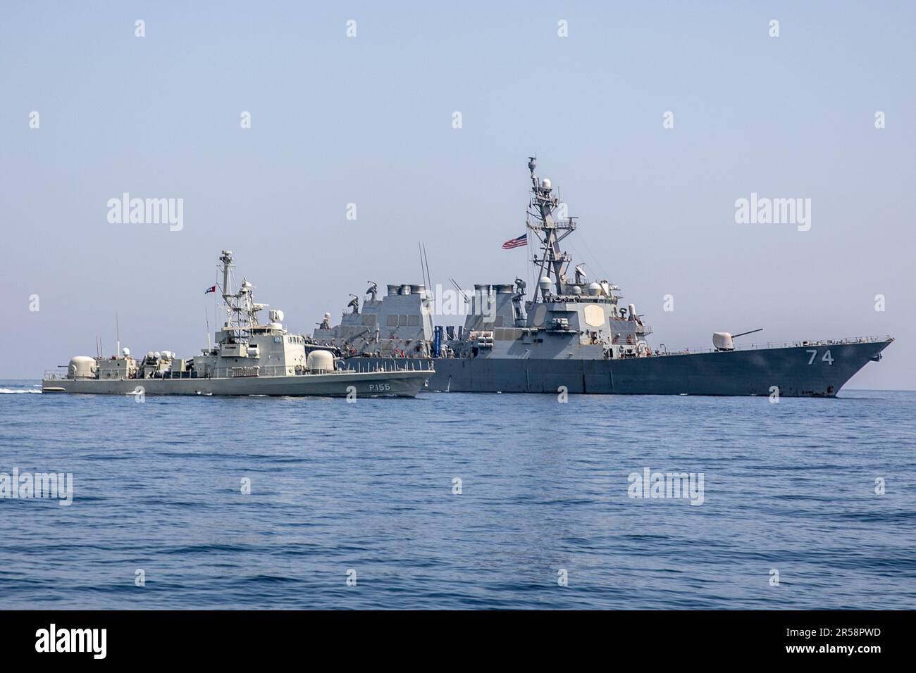 GULF OF OMAN (May 24, 2023) The Arleigh Burke-class guided missile ...