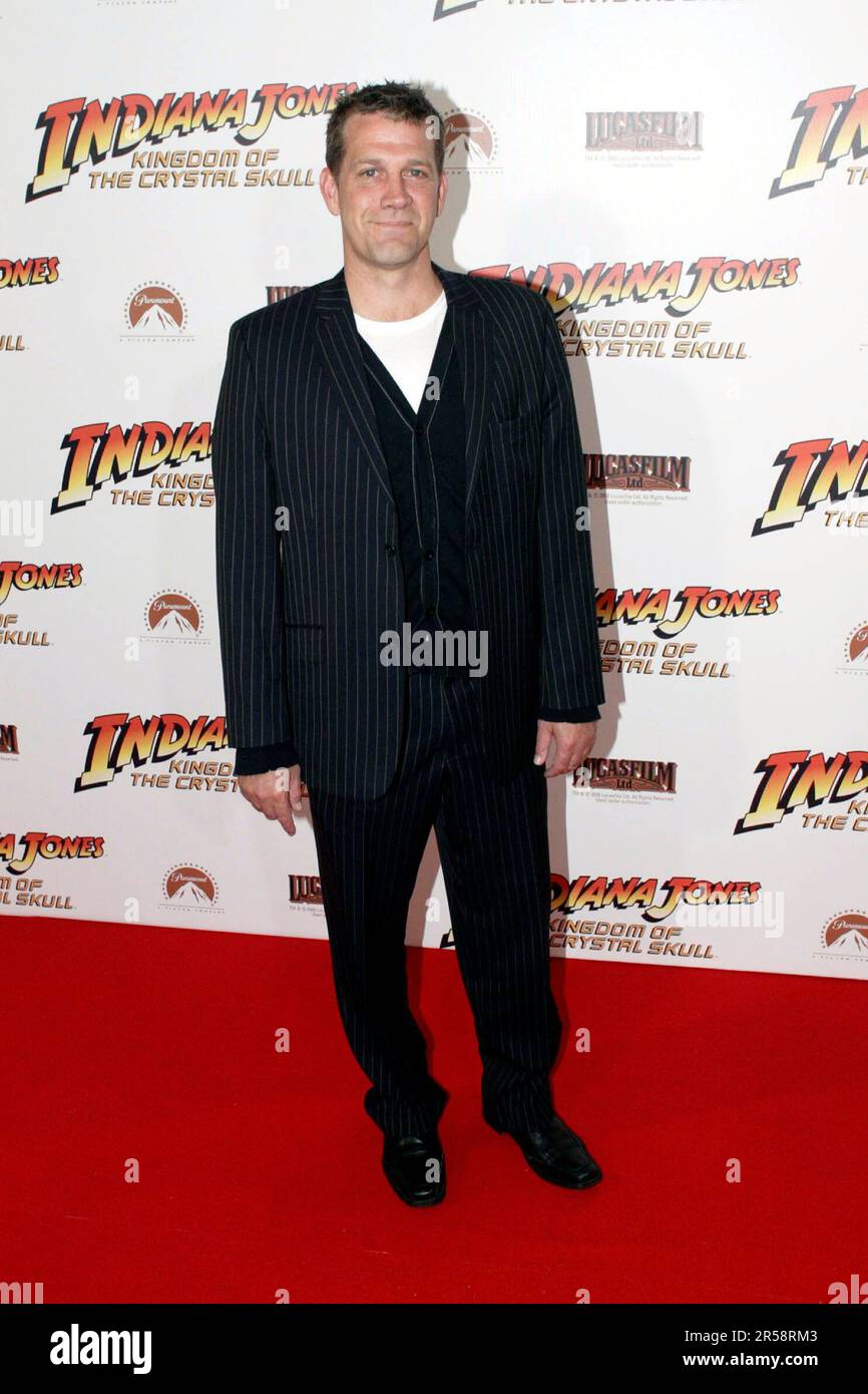 Rhys Muldoon The Australian premiere of ‘Indiana Jones and the Kingdom ...