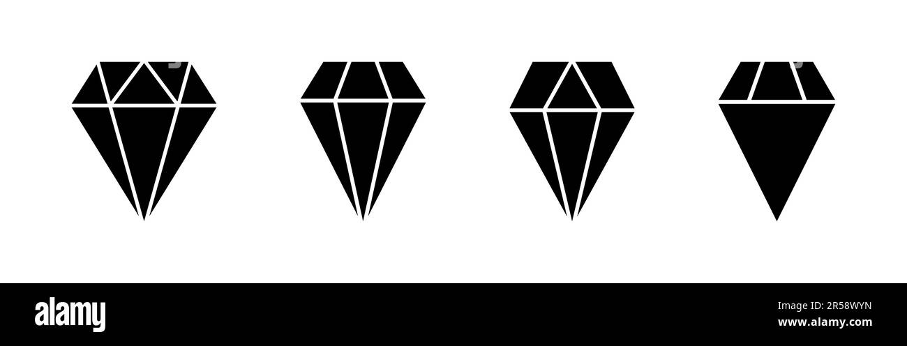 Gold coin diamond Stock Vector Images - Alamy