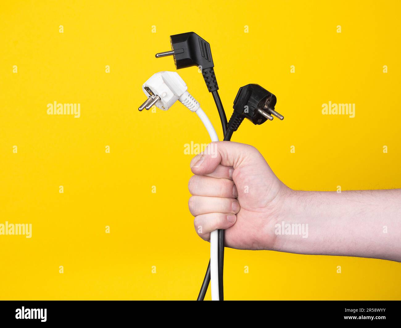 Extension cord plugs hi-res stock photography and images - Alamy
