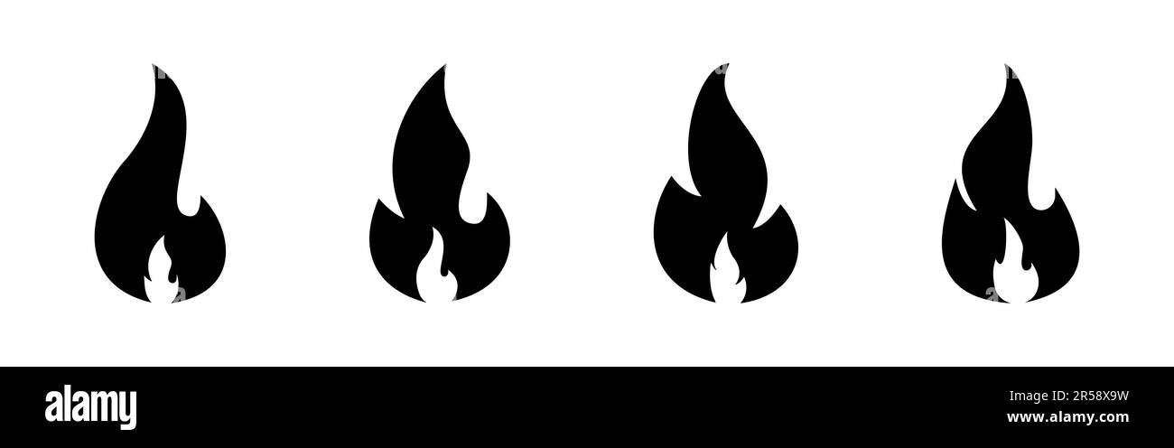 Campfire grilling Stock Vector Images - Alamy