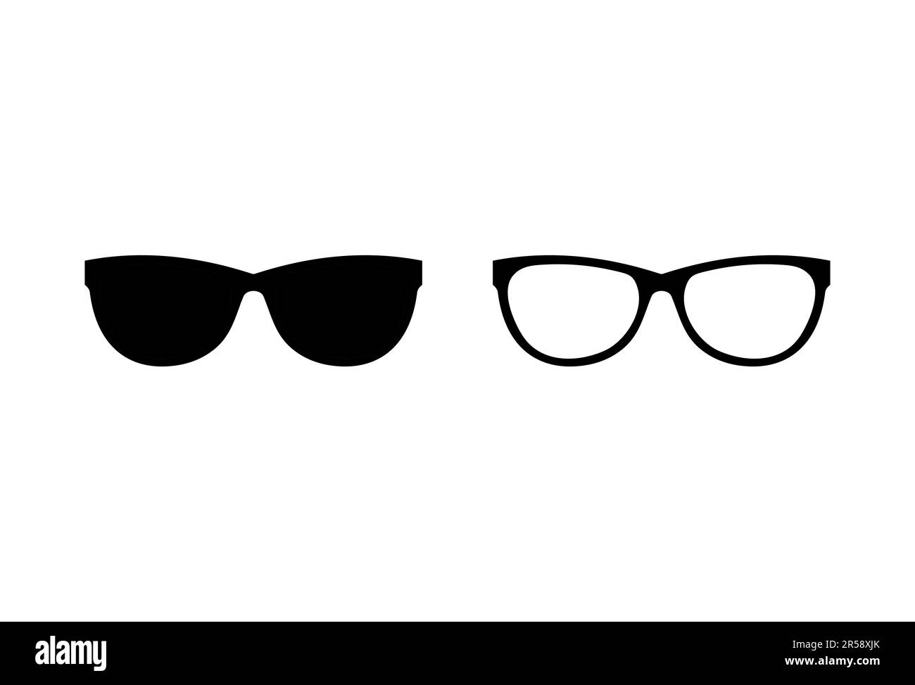 Glasses icon set. Glasses vector icon Stock Vector Image & Art - Alamy
