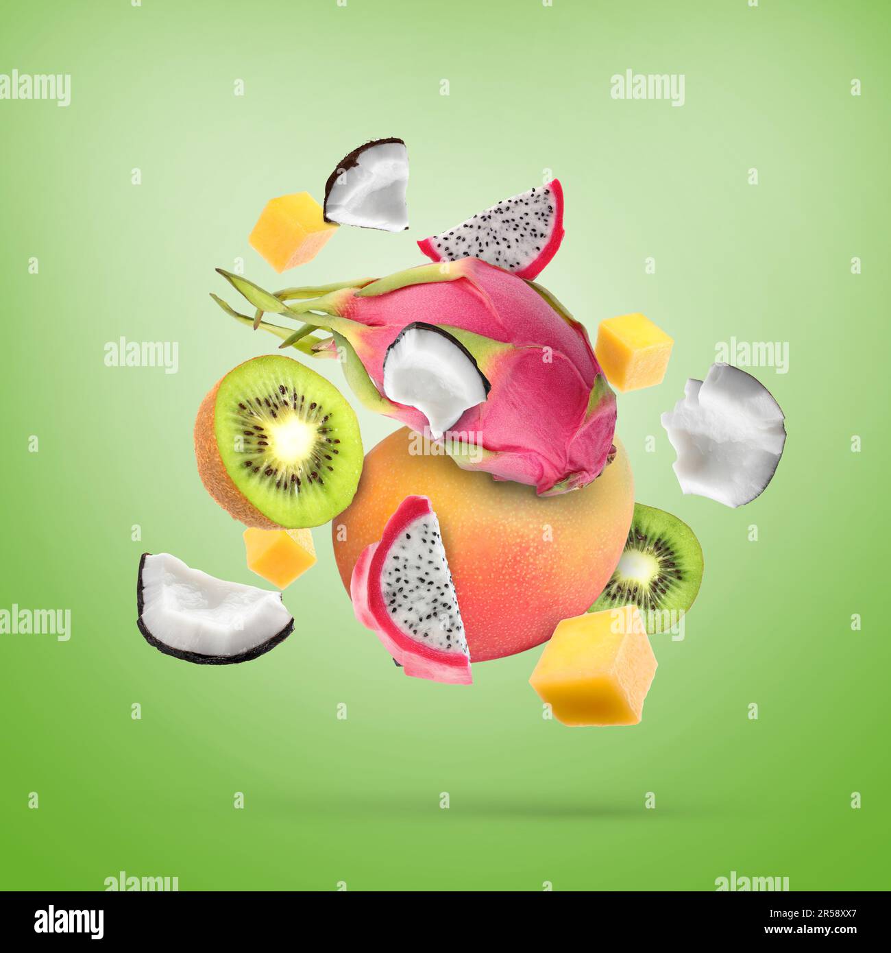 Flying dragon fruit hi-res stock photography and images - Alamy