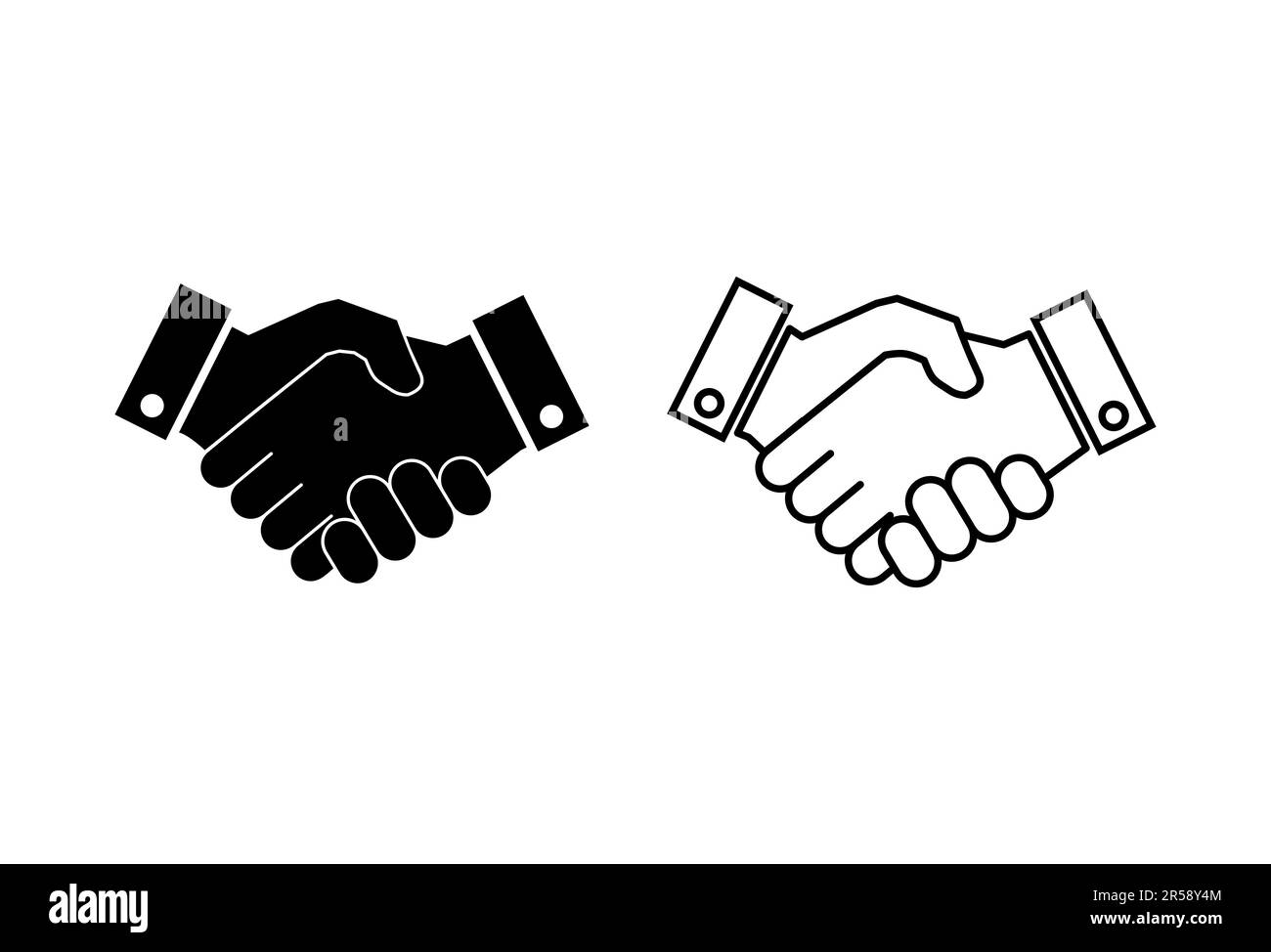 Peace agree Stock Vector Images - Alamy