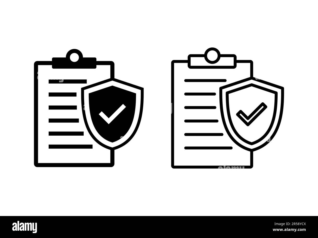 Insurance icon set. insurance symbol vector Stock Vector Image & Art ...