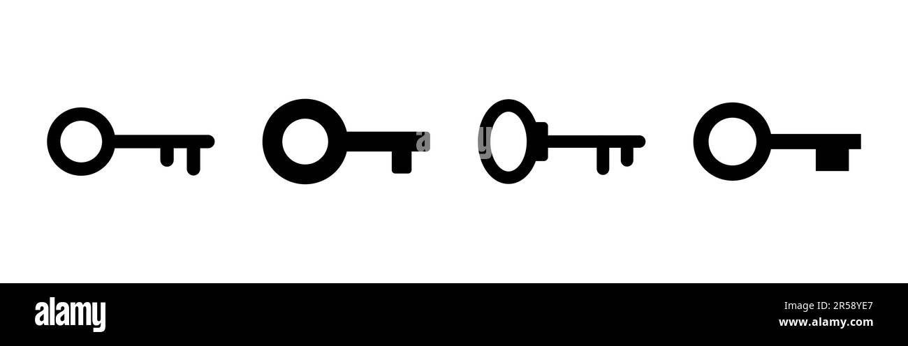 Key icon set. Key vector icon. Key symbol Stock Vector Image & Art - Alamy