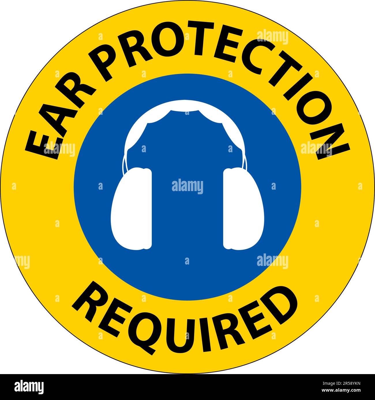 Protective ear muffs on Stock Vector Images - Alamy