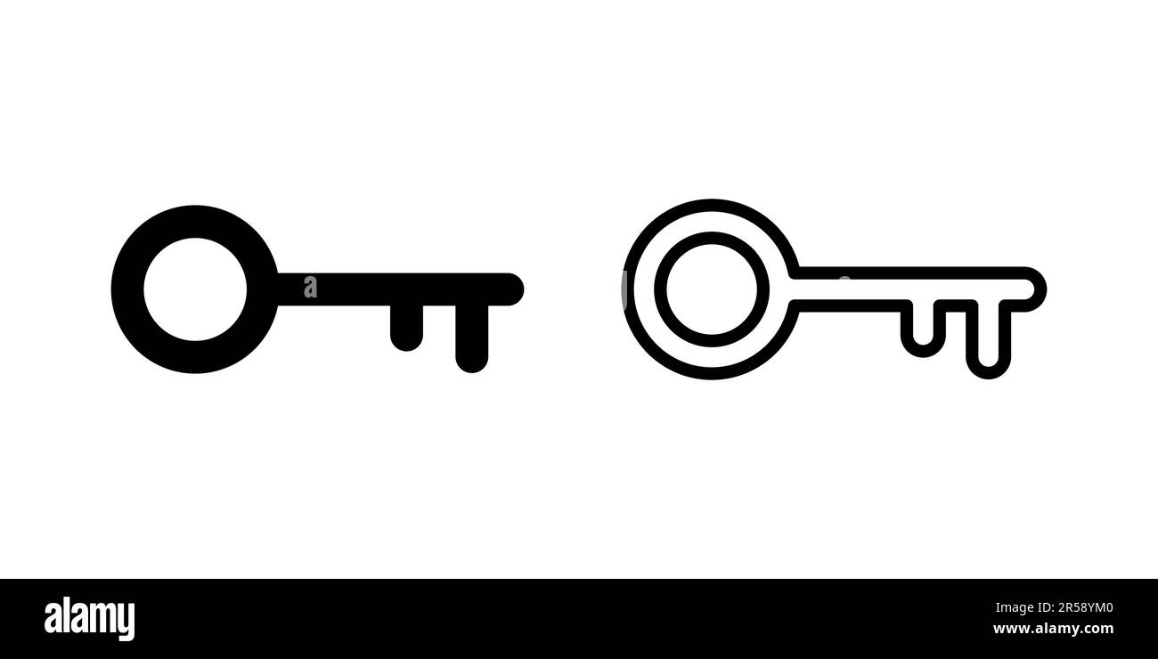 Key icon set. Key vector icon. Key symbol Stock Vector Image & Art - Alamy