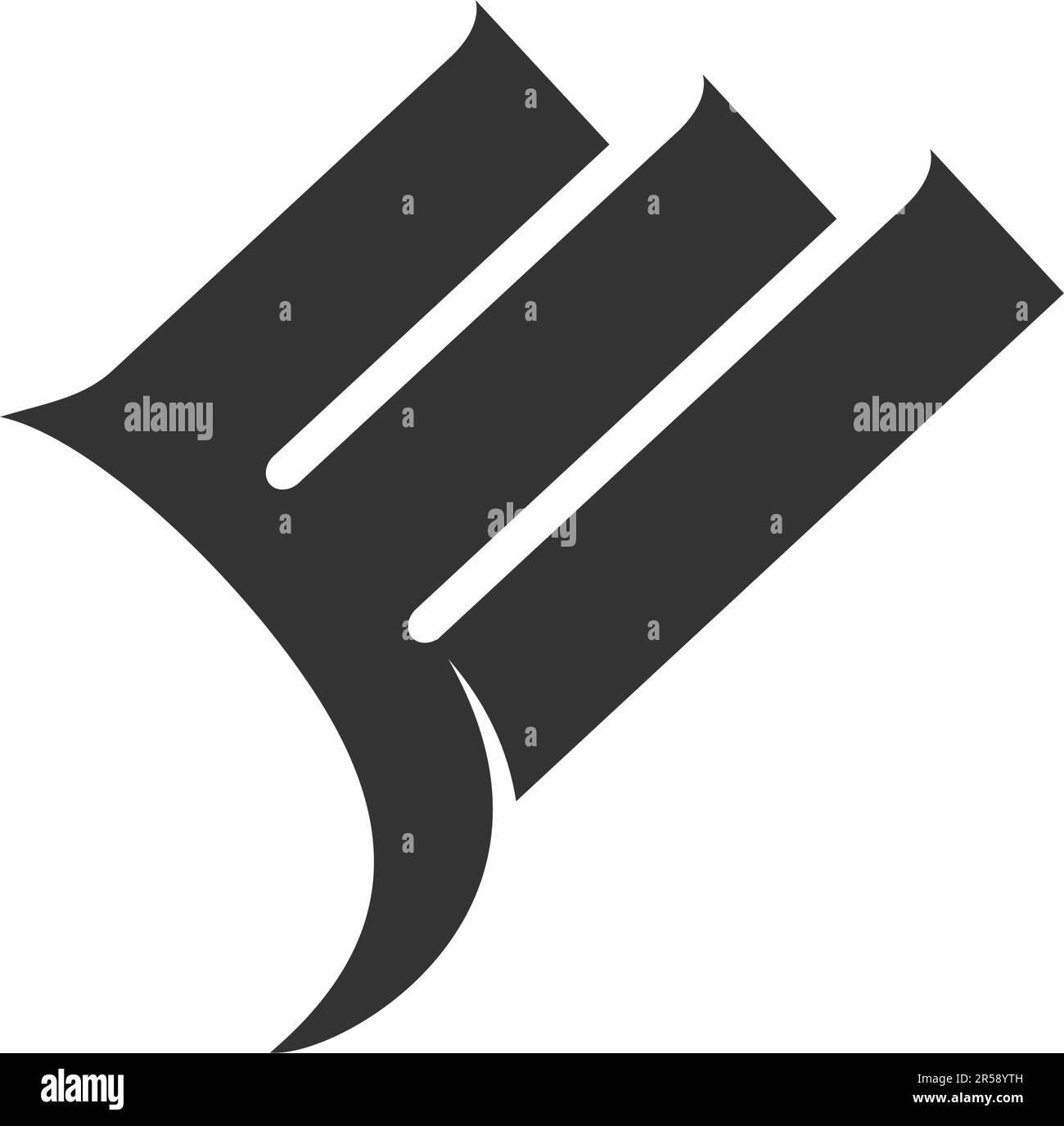 wing logo template. Icon Illustration Brand Identity. Isolated and flat ...