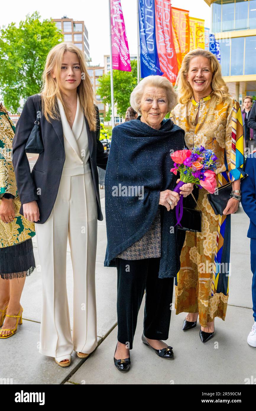 Amsterdam, The Netherlands. 01st June, 2023. Princess Beatrix and ...