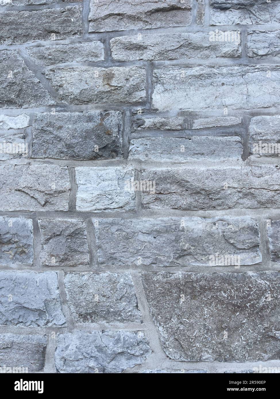 Grey Stone Wall Background