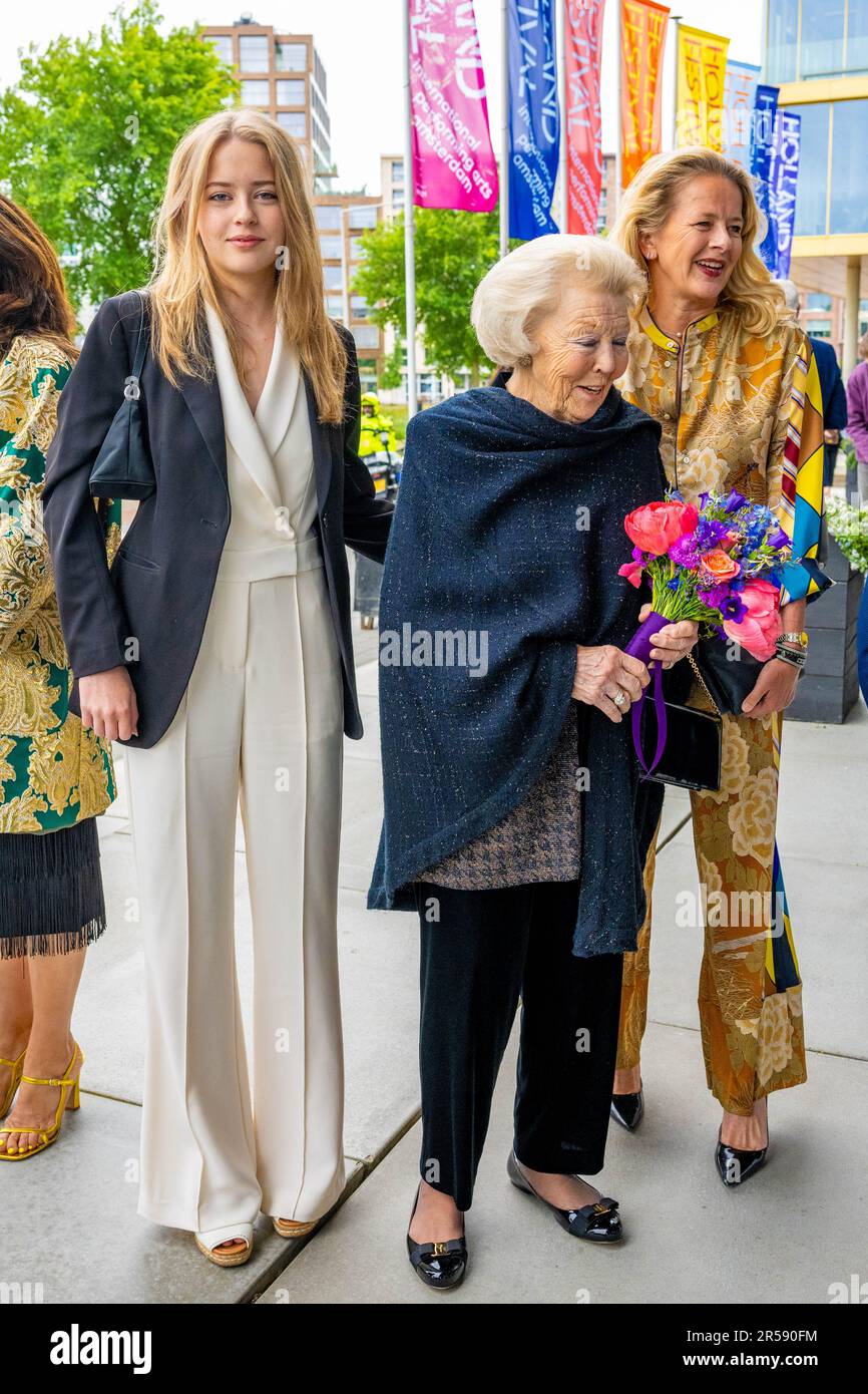 Amsterdam, The Netherlands. 01st June, 2023. Princess Beatrix and ...