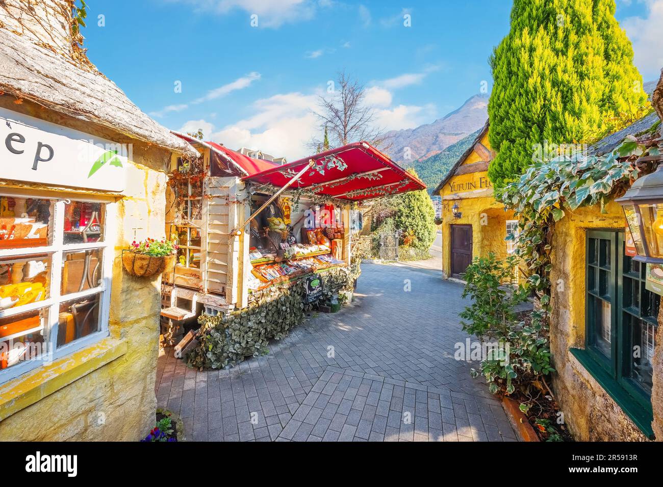 Yufuin, Japan - Nov 27 2022: Yufuin Floral Village is a theme park ...