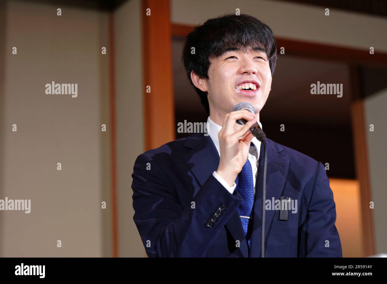 Japanese Shogi player Sota Fujii speaks about his new "Meijin" title ...