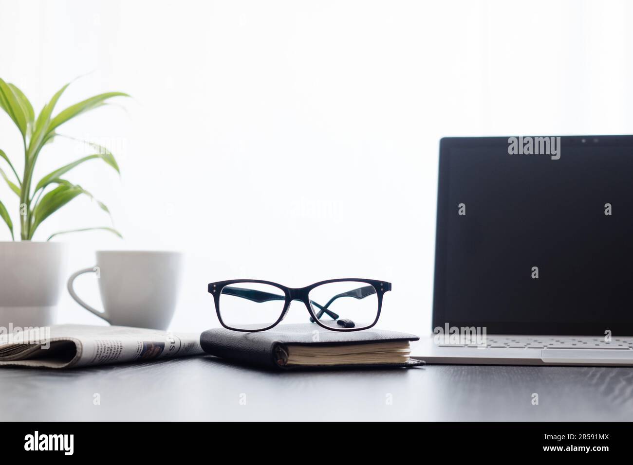 Business Items for Working from Home Stock Photo - Alamy