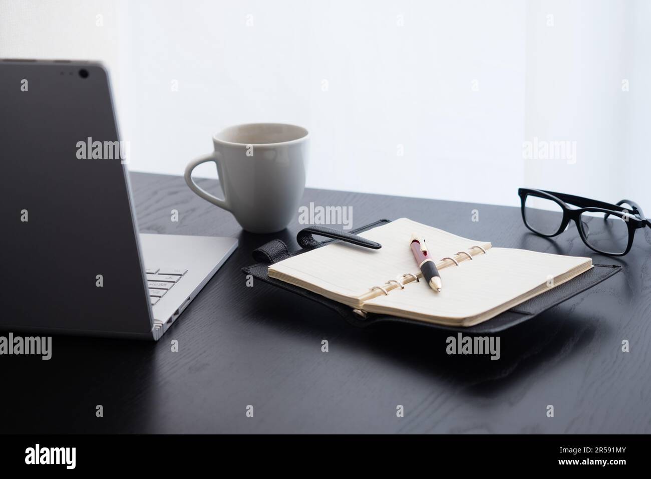 Business Items for Working from Home Stock Photo - Alamy