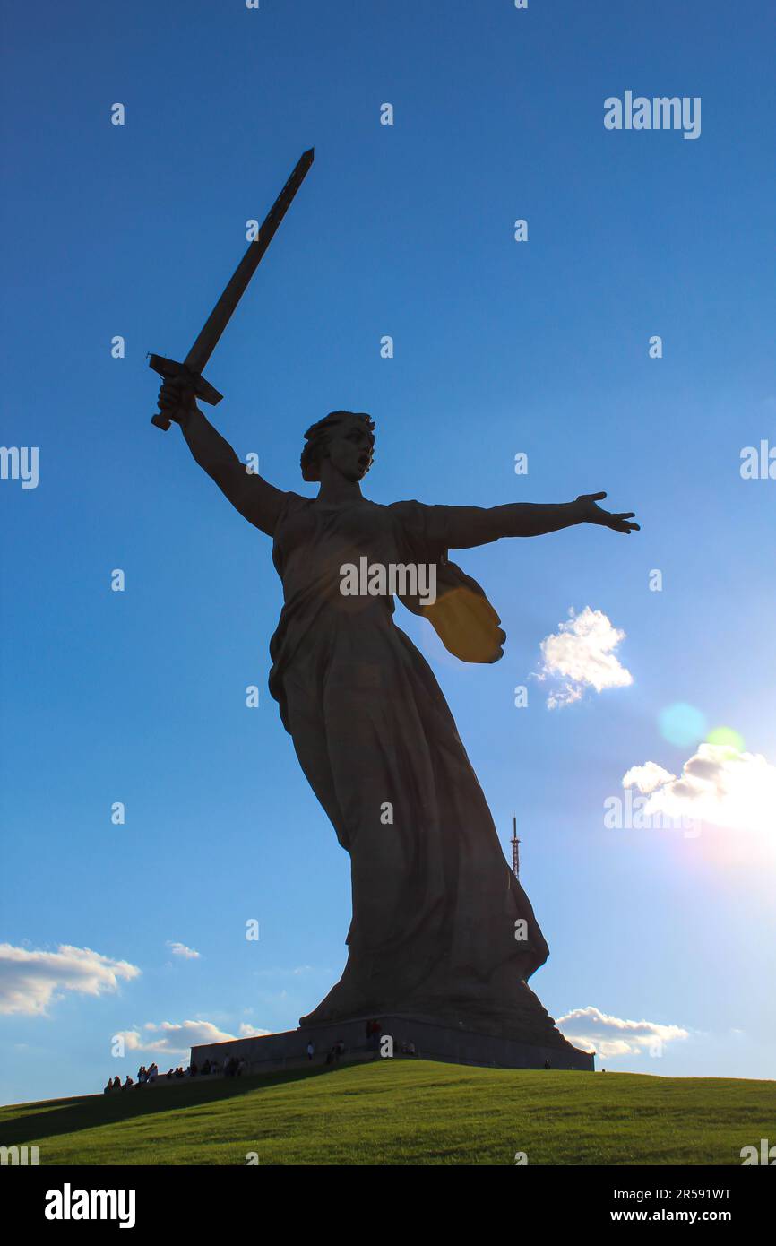 Memorial complex "Heroes of the Battle of Stalingrad" on the Mamayev ...