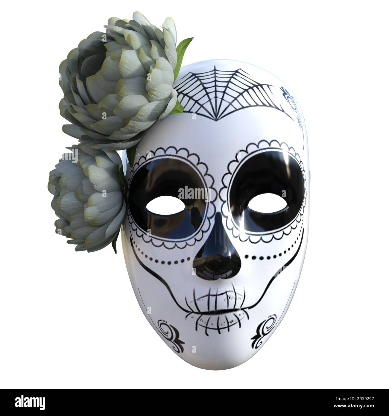 Sugar Skull Mask Wallpaper
