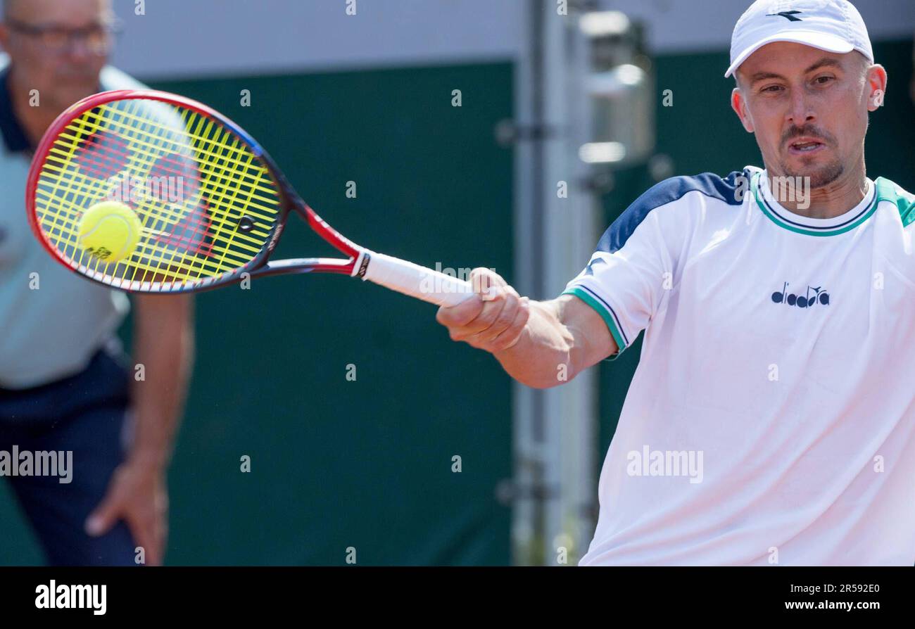 1st June 2023: Roland Garros, Paris, France; The French Open tennis championships; Jan Zielinski ...