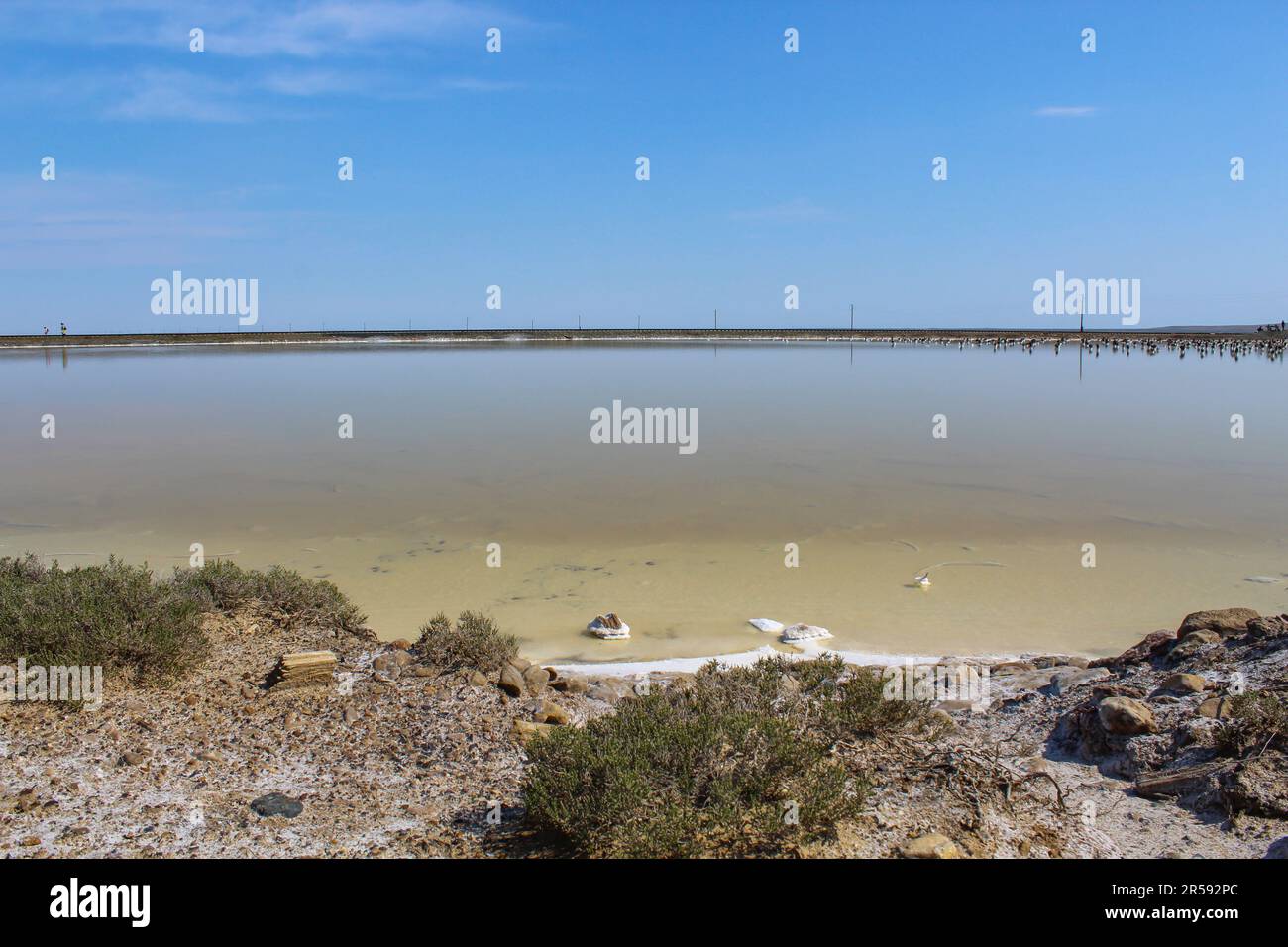 Salt lake Baskunchak. Travel across Russia. Salt. Photo of rock salt in ...