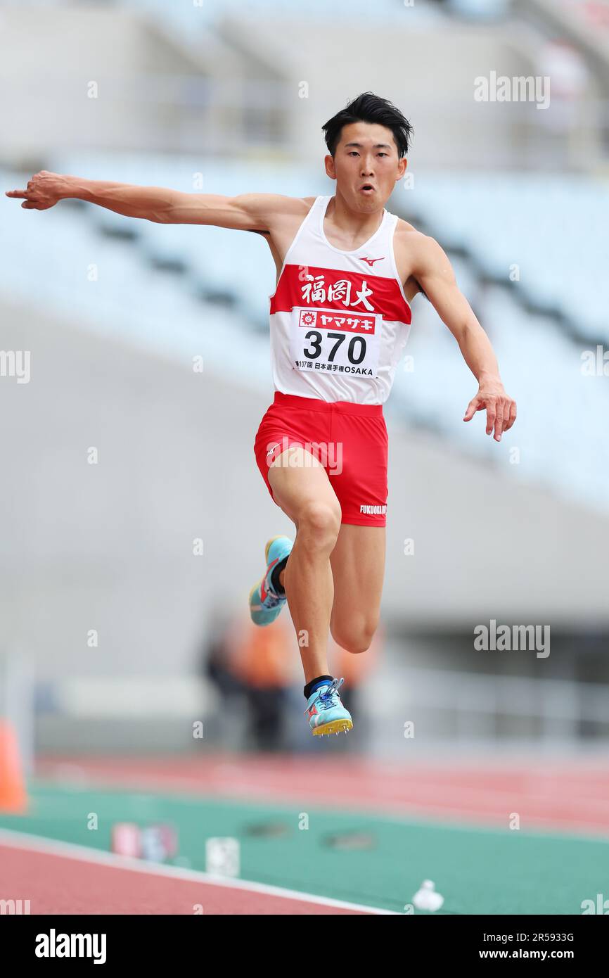 Osaka, Japan. 1st June, 2023. Yuto Adachi Athletics : The 107th Japan ...
