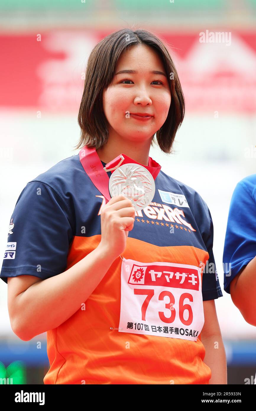 Osaka, Japan. 1st June, 2023. Nanaka Kori Athletics : The 107th Japan ...