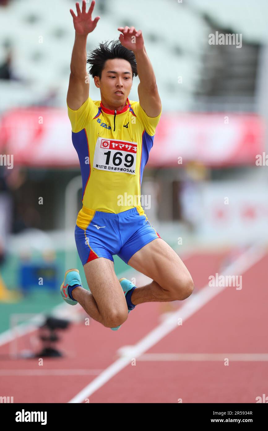 Osaka, Japan. 1st June, 2023. Riku Ito Athletics : The 107th Japan Track & Field National ...