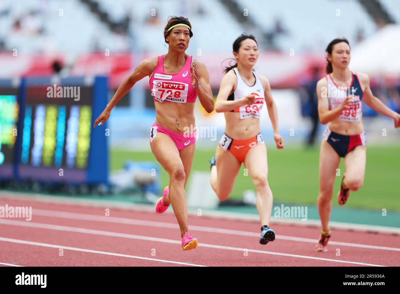 Osaka, Japan. 1st June, 2023. Arisa Kimishima Athletics : The 107th Japan Track & Field National ...