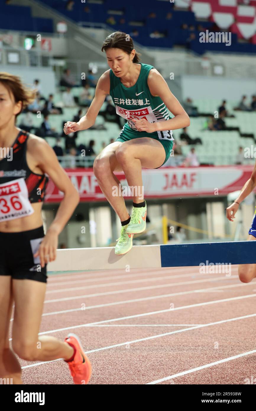Osaka, Japan. 1st June, 2023. Manami Nishiyama Athletics : The 107th Japan Track & Field ...