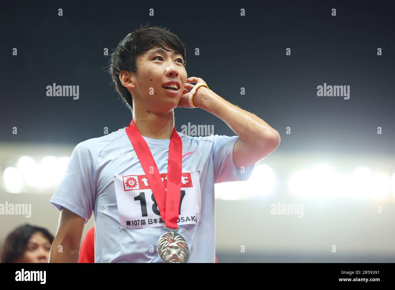 Osaka, Japan. 1st June, 2023. Hyuga Endo Athletics : The 107th Japan Track & Field National ...