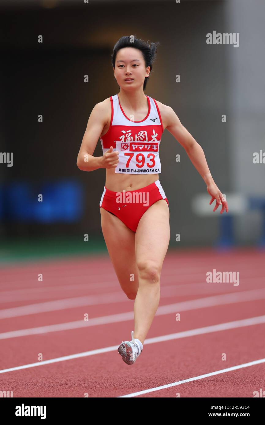 Osaka, Japan. 1st June, 2023. Shizuho Moriyama Athletics : The 107th Japan Track & Field ...