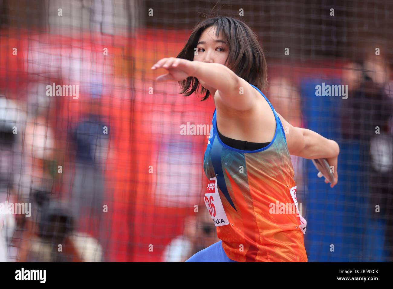 Osaka, Japan. 1st June, 2023. Nanaka Kori Athletics : The 107th Japan ...