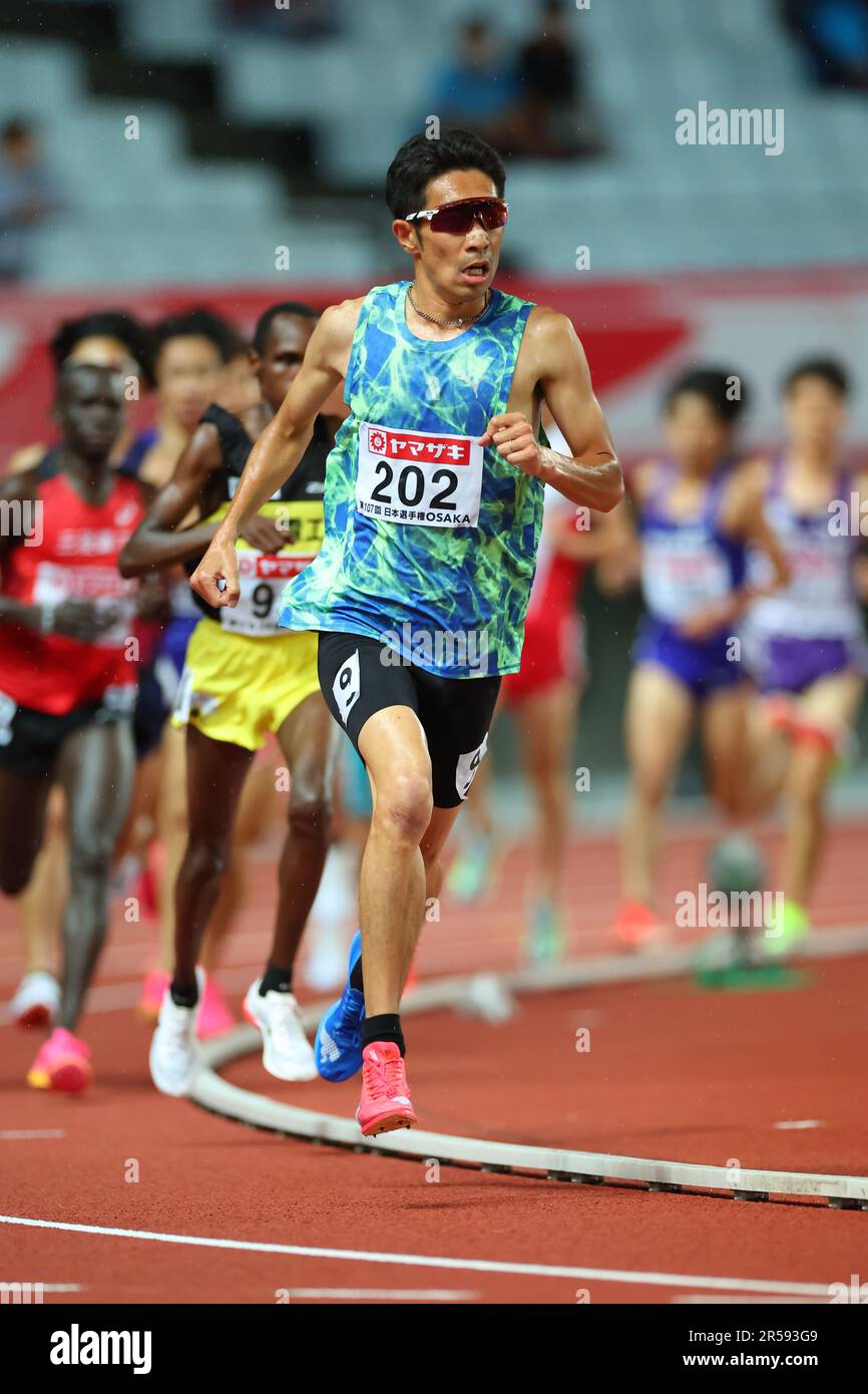 Osaka, Japan. 1st June, 2023. Yuichiro Ueno Athletics : The 107th Japan Track & Field National ...