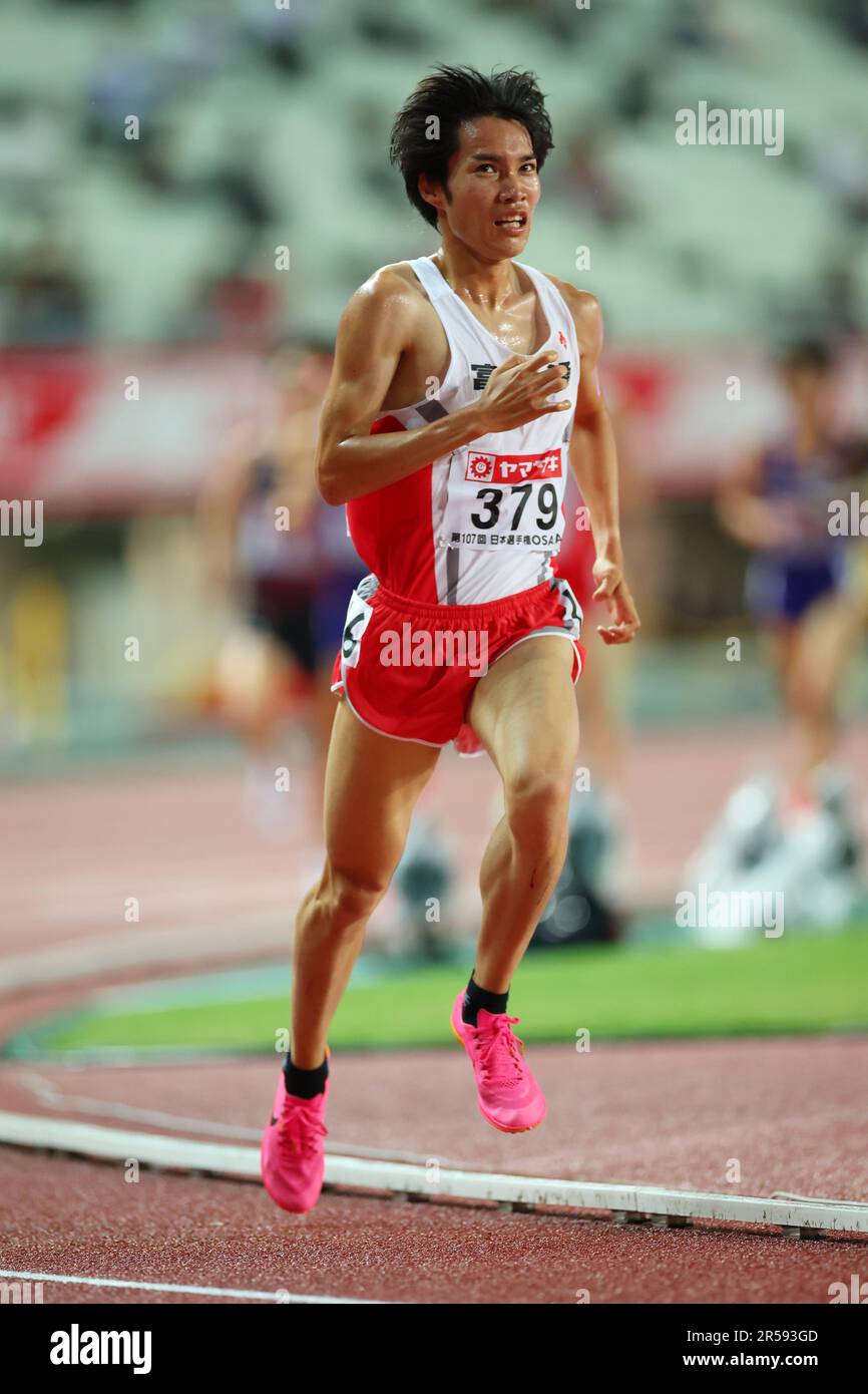 Osaka, Japan. 1st June, 2023. Kazuya Shiojiri Athletics : The 107th Japan Track & Field National ...