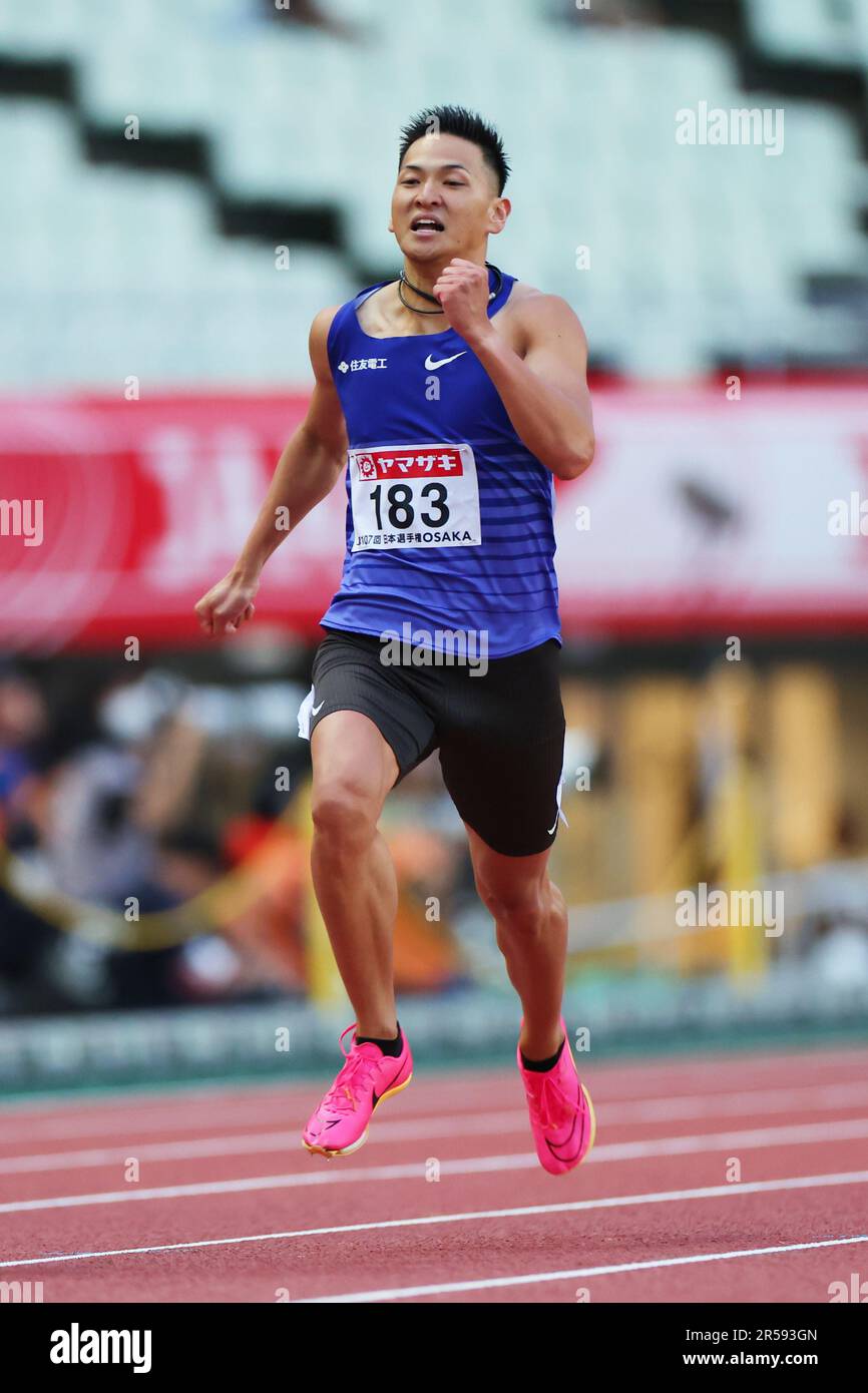 Osaka, Japan. 1st June, 2023. Keigo Yasuda Athletics : The 107th Japan ...