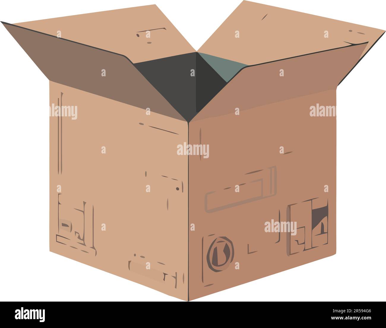 Freight transportation symbol delivering cargo Stock Vector Image & Art ...