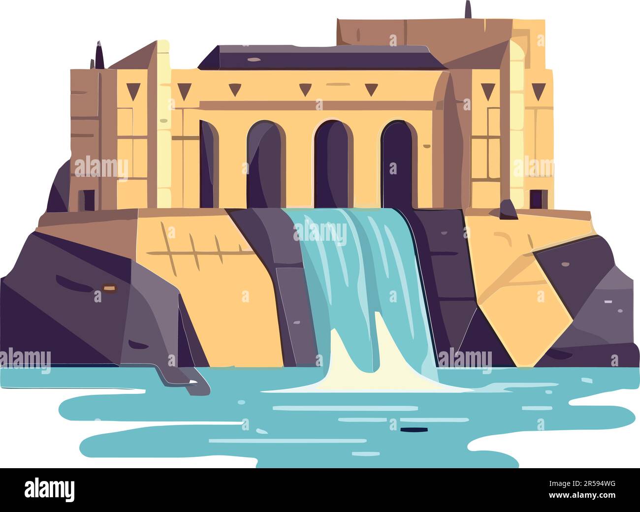 Modern Architecture Symbol Of Engineering Isolated Stock Vector Image And Art Alamy