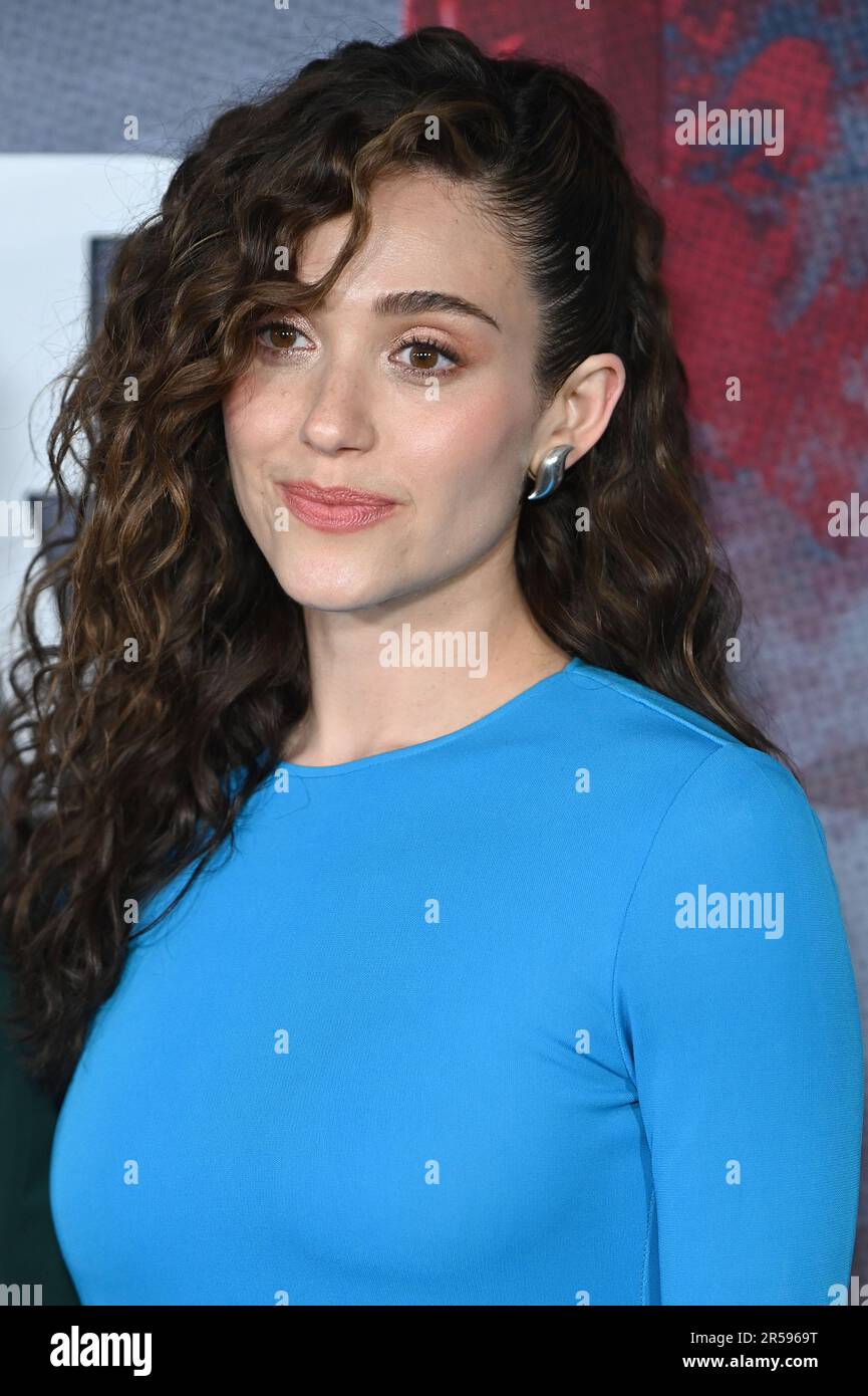 New York, USA. 01st June, 2023. Emmy Rossum attends Apple TV ‘The ...