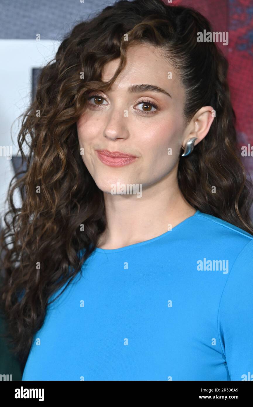 New York, USA. 01st June, 2023. Emmy Rossum attends Apple TV ‘The ...