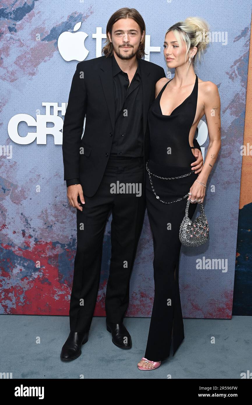 New York, USA. 01st June, 2023. (L-R) Henry Eikenberry and Delilah ...